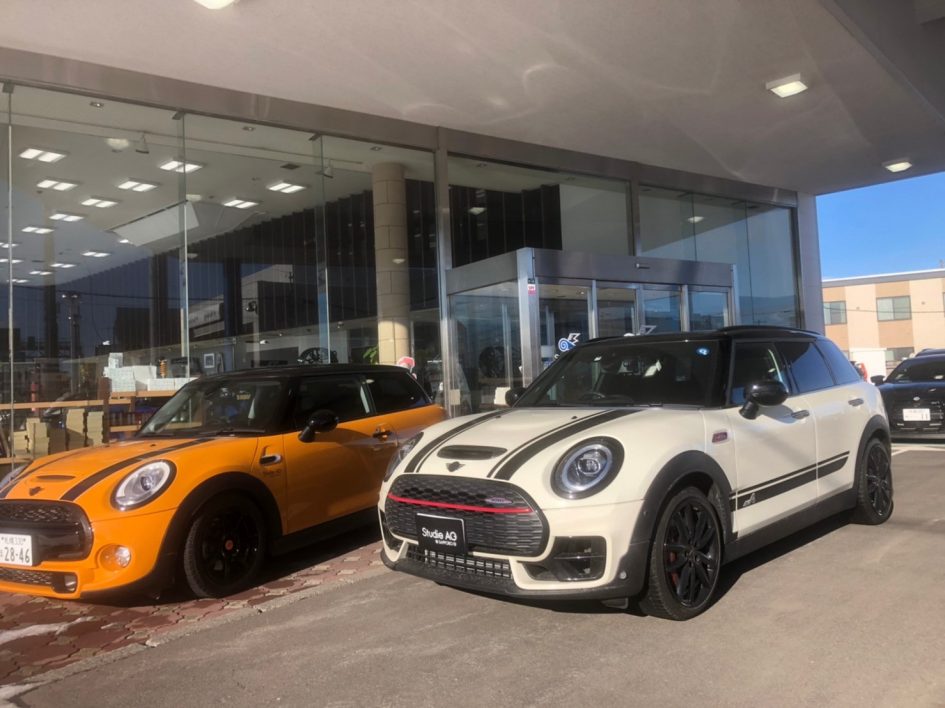 BMWMINI CLUBMAN F54JCWへREMUSメインサイレンサーとカーボンアングル取り付けです♪ | Studie[スタディ]