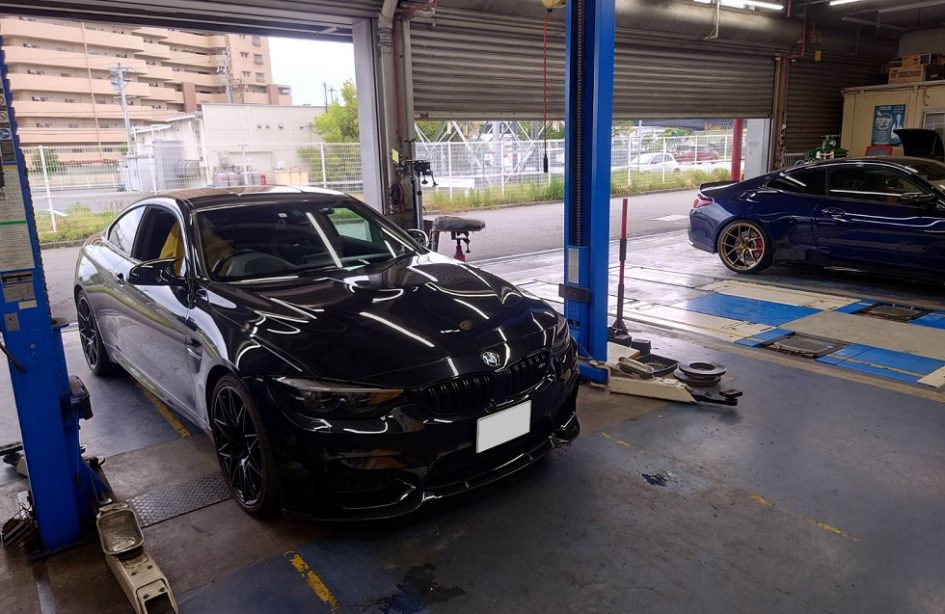 定期点検とあわせてBMW M4のチャージ＆ブーストパイプをFTP MS制に換装です | Studie[スタディ]