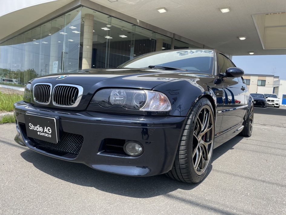 BMW E46 M3へ ビジュアルも上がる Brembo GTS kit でワイドなブレーキング♪ | Studie[スタディ]