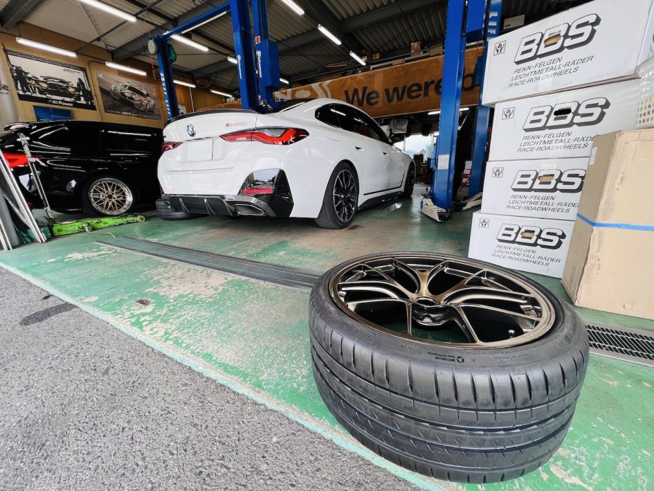 BMW4シリーズG26グランクーペ個性的にエレガントに！BBS RI-D＆MICHELINドッキングです(^ ^) | Studie[スタディ]