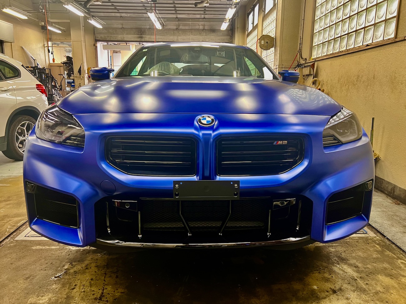 BMW G87M2 Frozen Portimao Blue metallic！！！スタディチューニングスタートです ...
