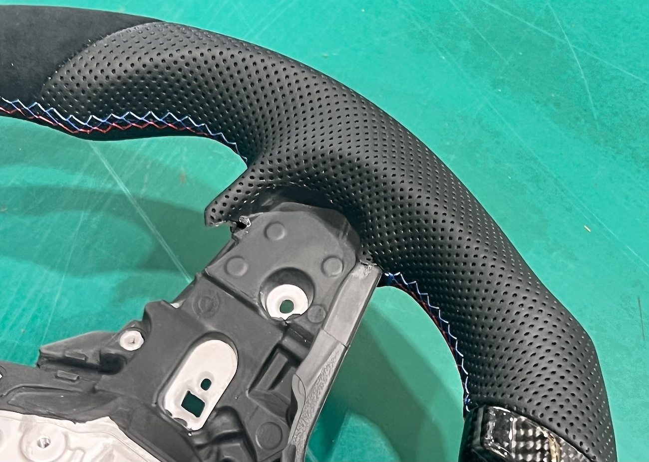 BMW F44/M235 VERSPIELT STEERING!!!カーボンセンターリボンDシェイプ特注(^^) | Studie[スタディ]