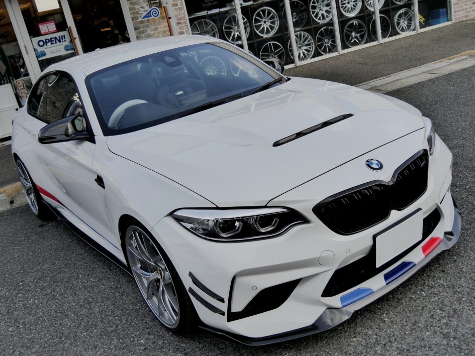 BMW F87 M2 Competitionに！M2CSのSPECIALパーツ投入！！ | Studie[スタディ]