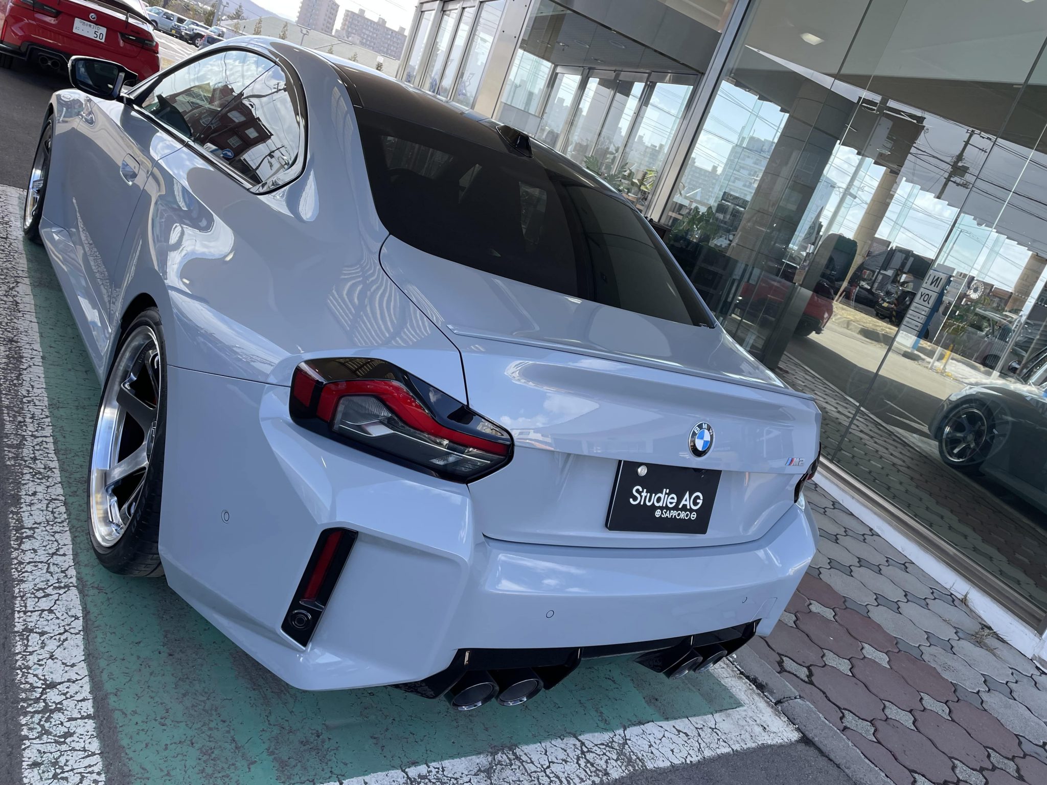 G87 M2 ADVAN RACING GT BEYOND for BMW Install !! | Studie[スタディ]