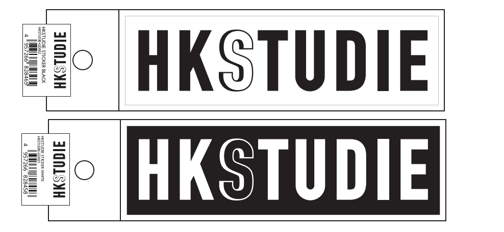HKSTUDIE STICKER発売開始 | Studie[スタディ]