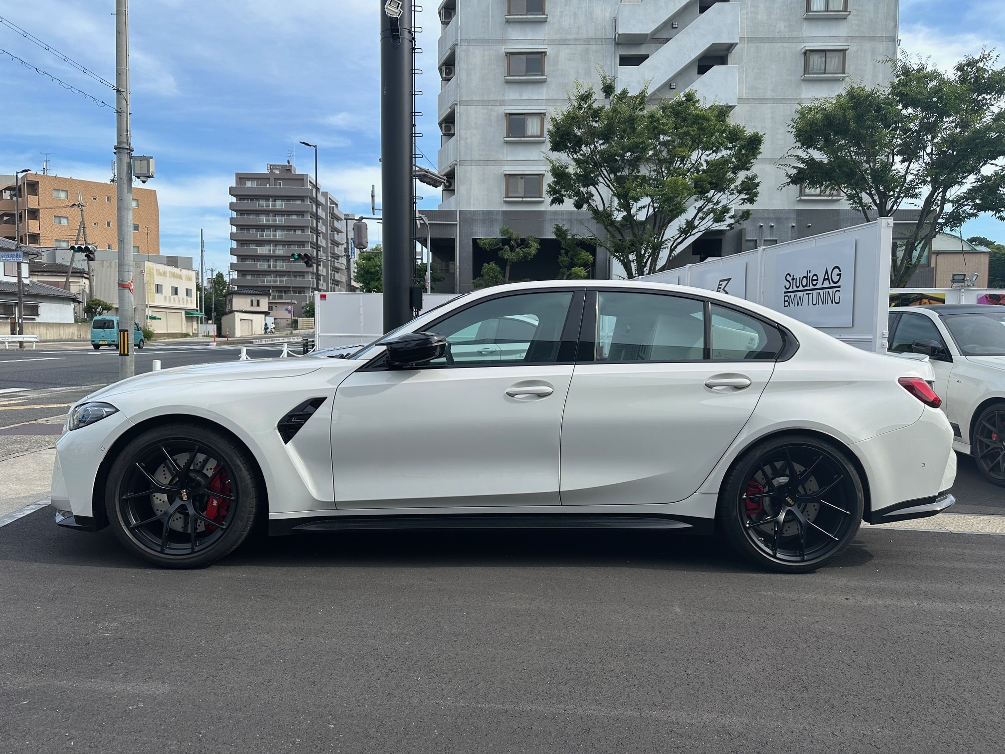 旬なホイールBBS JAPAN FI-R EvoをG80 M3へ装着です(^_^) | Studie[スタディ]