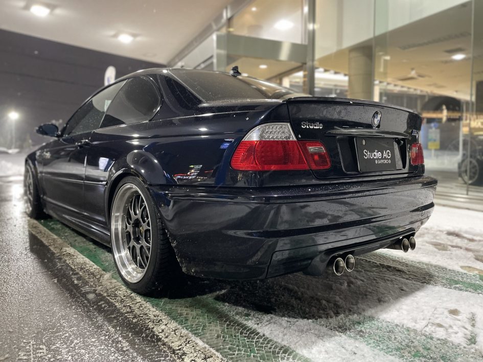 WINTERシーズンも元気に駆け抜けているE46 M3を更に元気に♪ | Studie[スタディ]