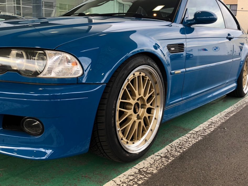 BMW E46 M3♪ BBS LM GOLDをチョイス！ | Studie[スタディ]