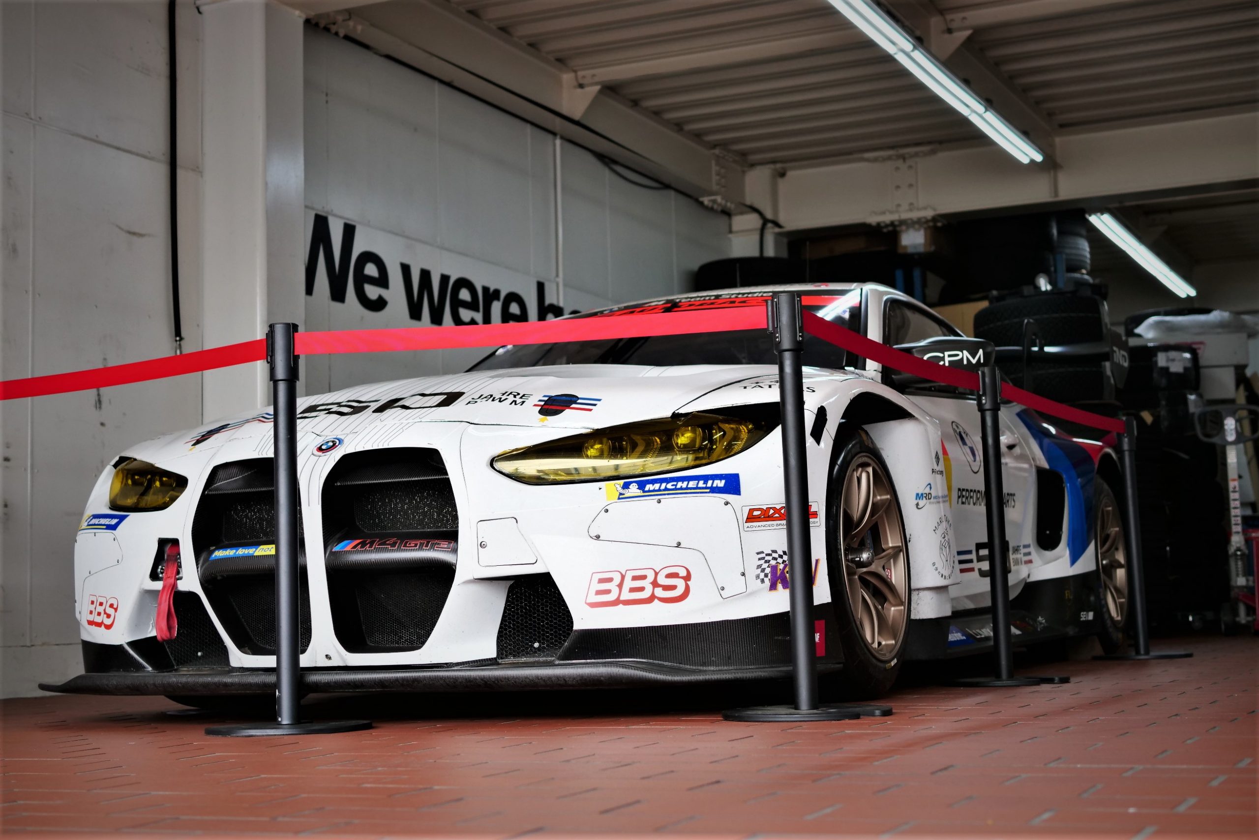 BMW Team Studie ＃7 M4GT3がスタディ東京にやってきたっ！ | Studie[スタディ]