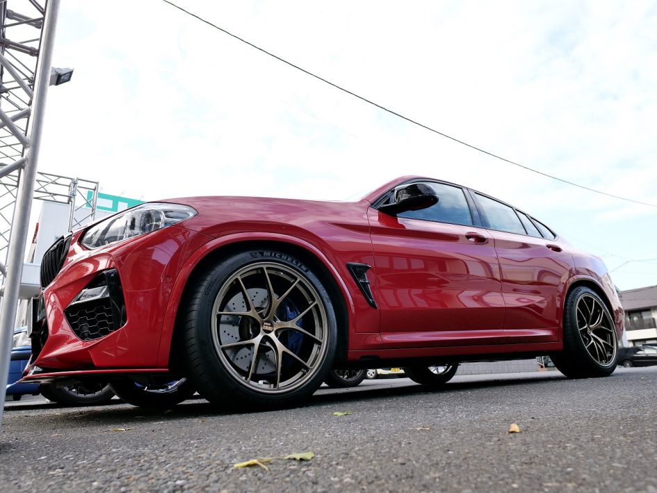 BMW F98/X4MにBBS RI-Dホイールのダイヤモンドゴールドを装着！ | Studie[スタディ]