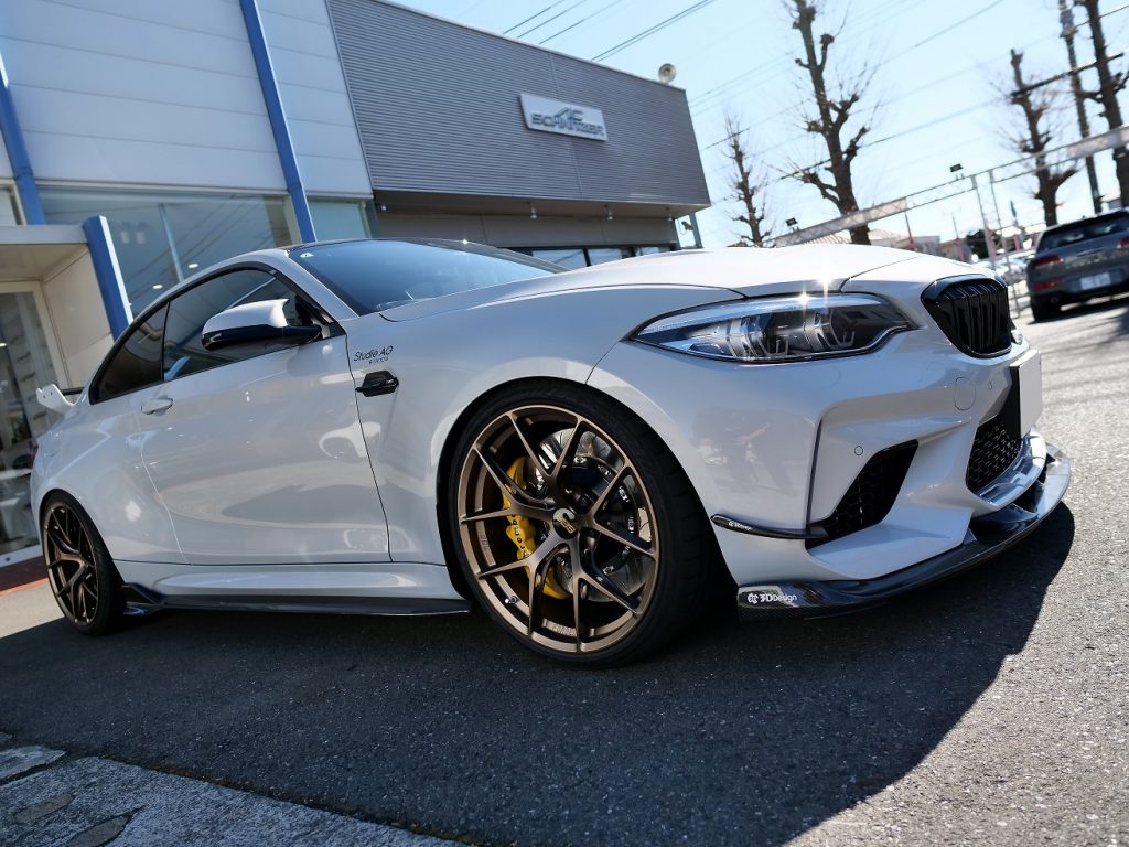 【東京店 Kさん】BMW F87/M2 CompetitionにCSやCS RacingパーツをSET | Studie[スタディ]