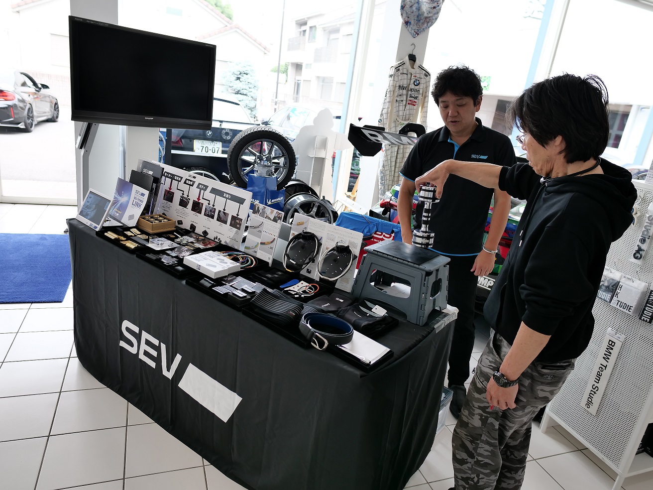 【東京店】SEVイベント始まりました！明日25日まで！BMW＆お身体で体感を♪ | Studie[スタディ]
