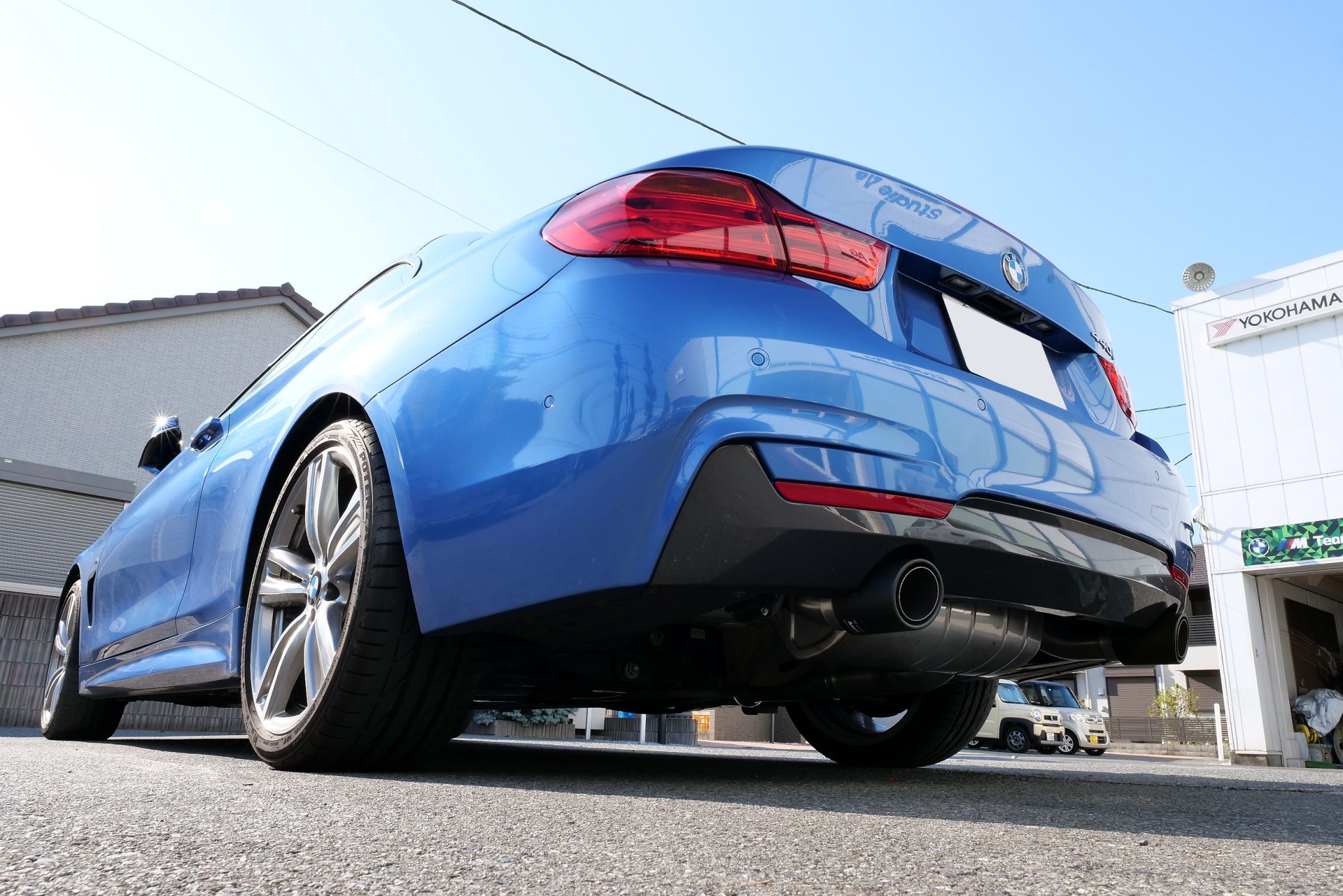 BMW F33/440カブリオレにAKRAPOVICマフラー装着！ | Studie[スタディ]