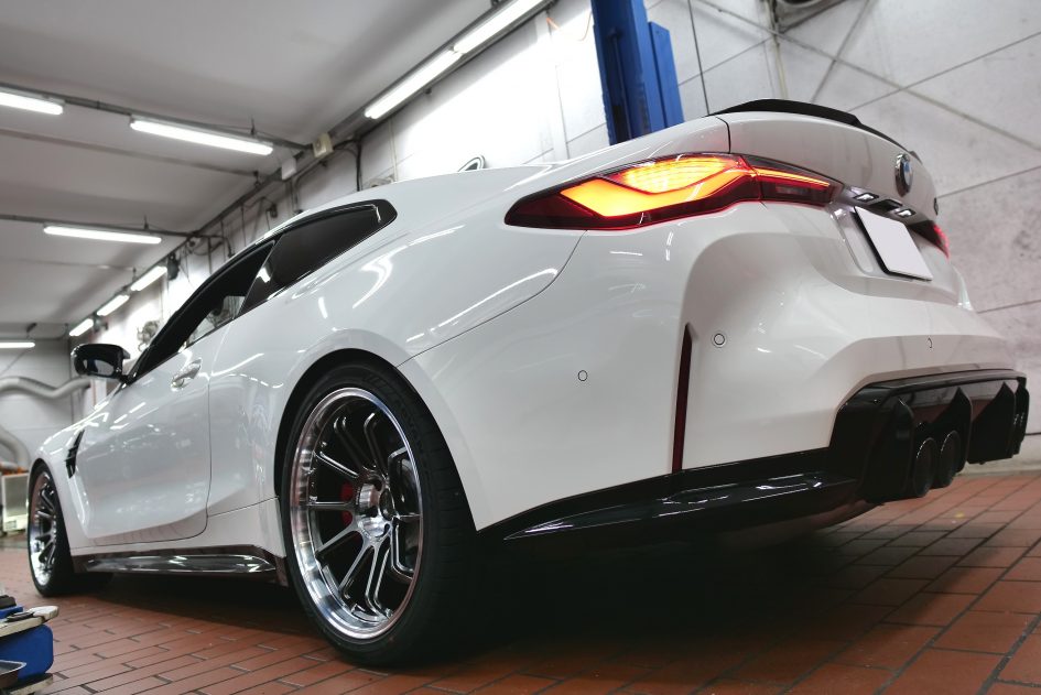 BMW G82/M4 CompetitionにADVAN RZ-DF2ホイールをインストール♪ | Studie[スタディ]