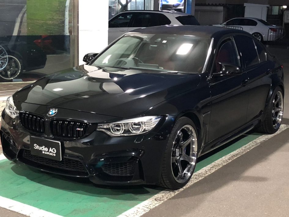 ADVAN GT BEYOND ! BMW F30 M3 へインストール♪ | Studie[スタディ]