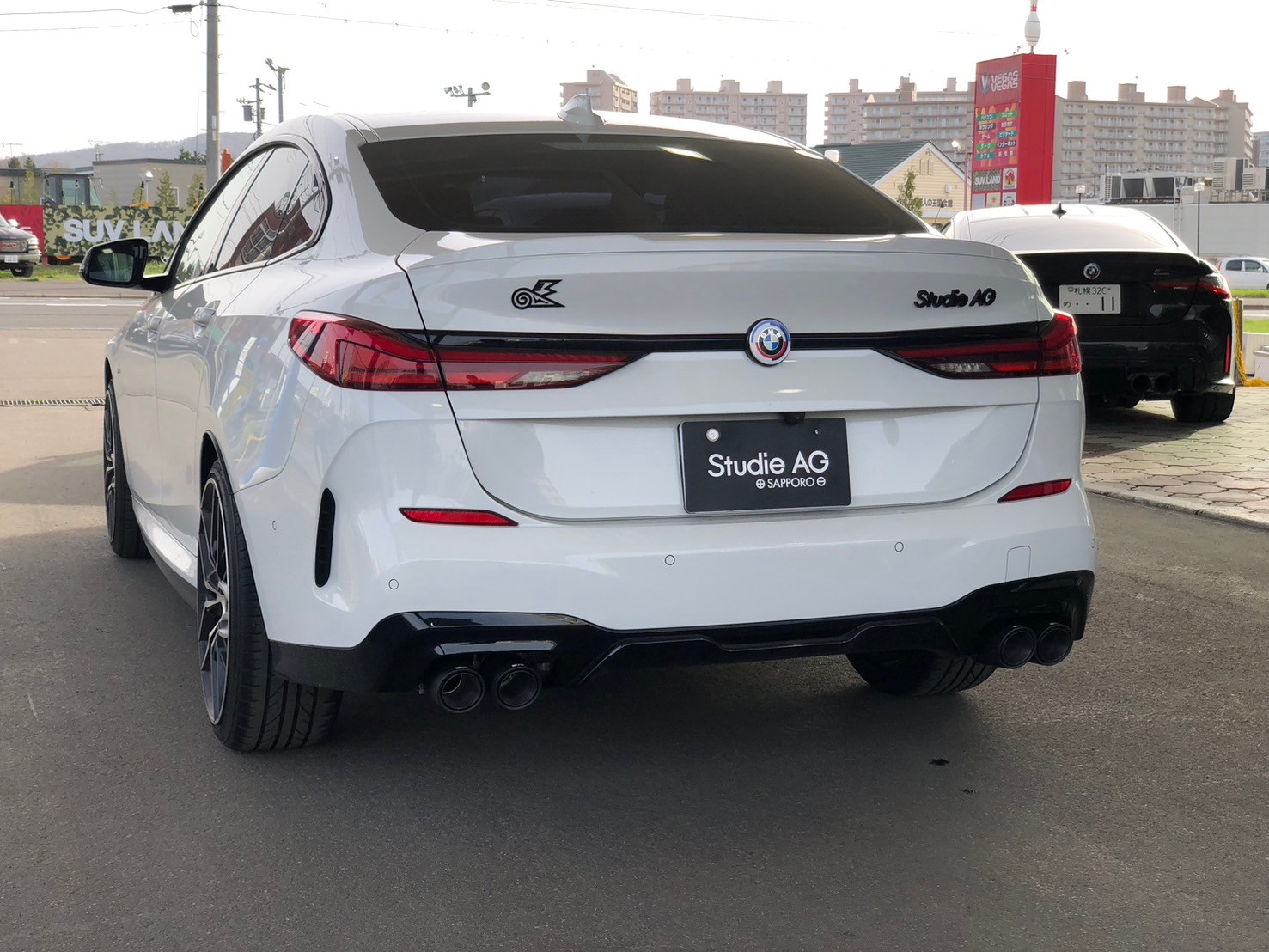 REMUS Exhaust Carbon Four Tail♪BMW F44 M235i xDrive Gran Coupé ...