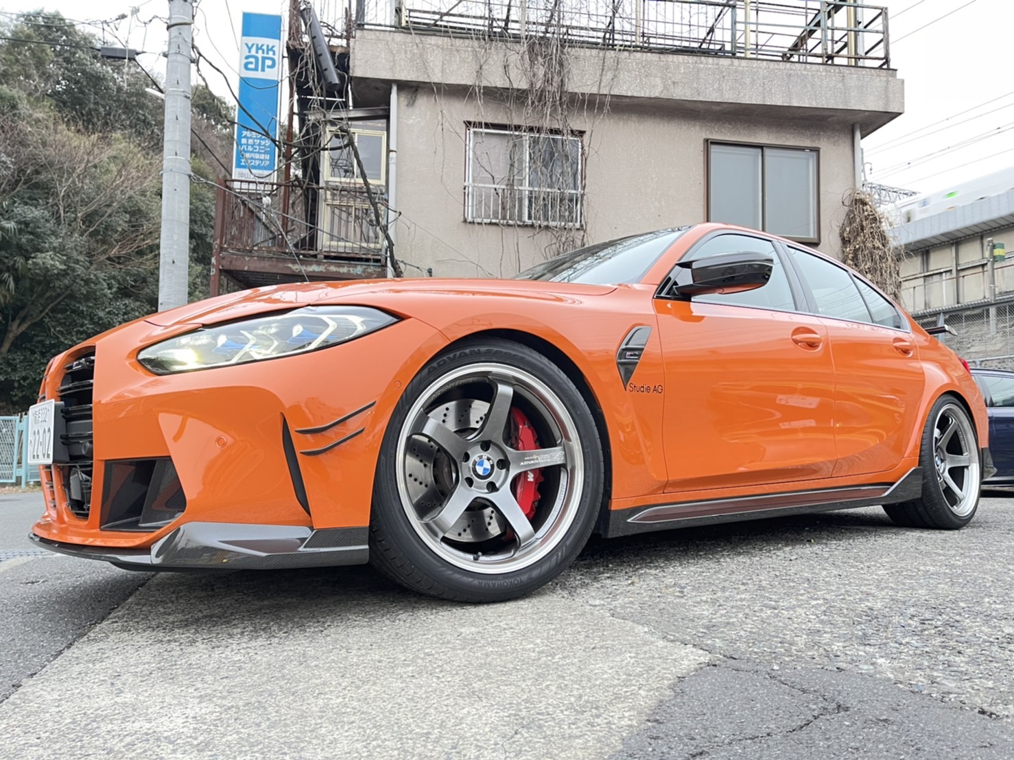 BMW G80M3にADVAN Racing GT BEYONDを装着してみた (^^♪ | Studie[スタディ]