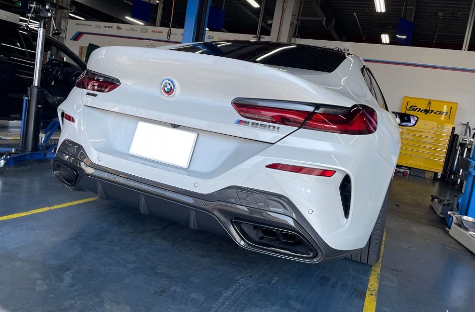 マフラー・エアロパーツ追加でブラッシュアップしたBMW M850i ♪ | Studie[スタディ]