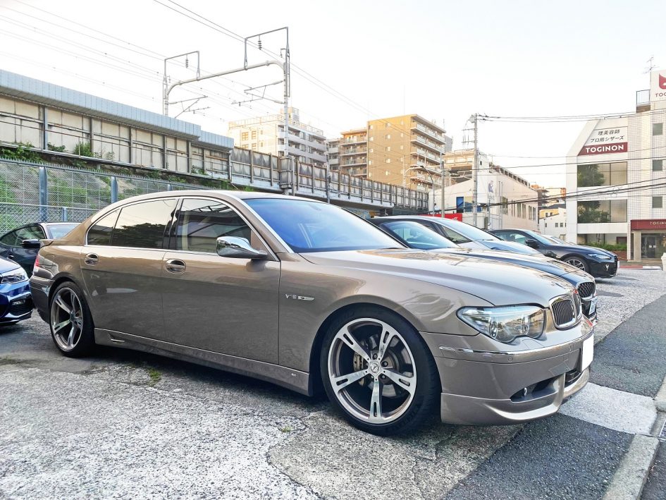 約10年ぶりの再会となります BMW E66 760Li は変わらずピッカピカ☆オーナー様の愛が感じるコンディション。 | Studie[スタディ]