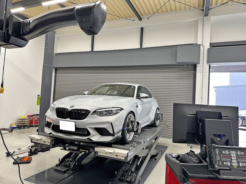 BMW F87 M2 Competition へ arc スタビライザーとスタビリンクのお取り付け♪ | Studie[スタディ]