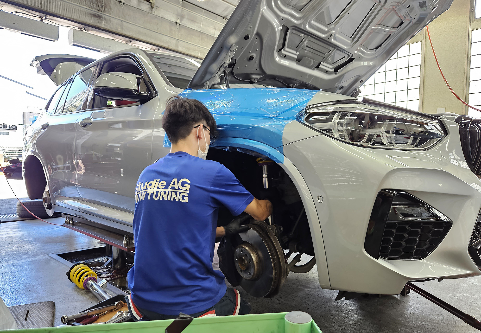 快適すぎるくらいの組み合わせ♪ BMWにKWとMICHELINで大変身ッ！ | Studie[スタディ]