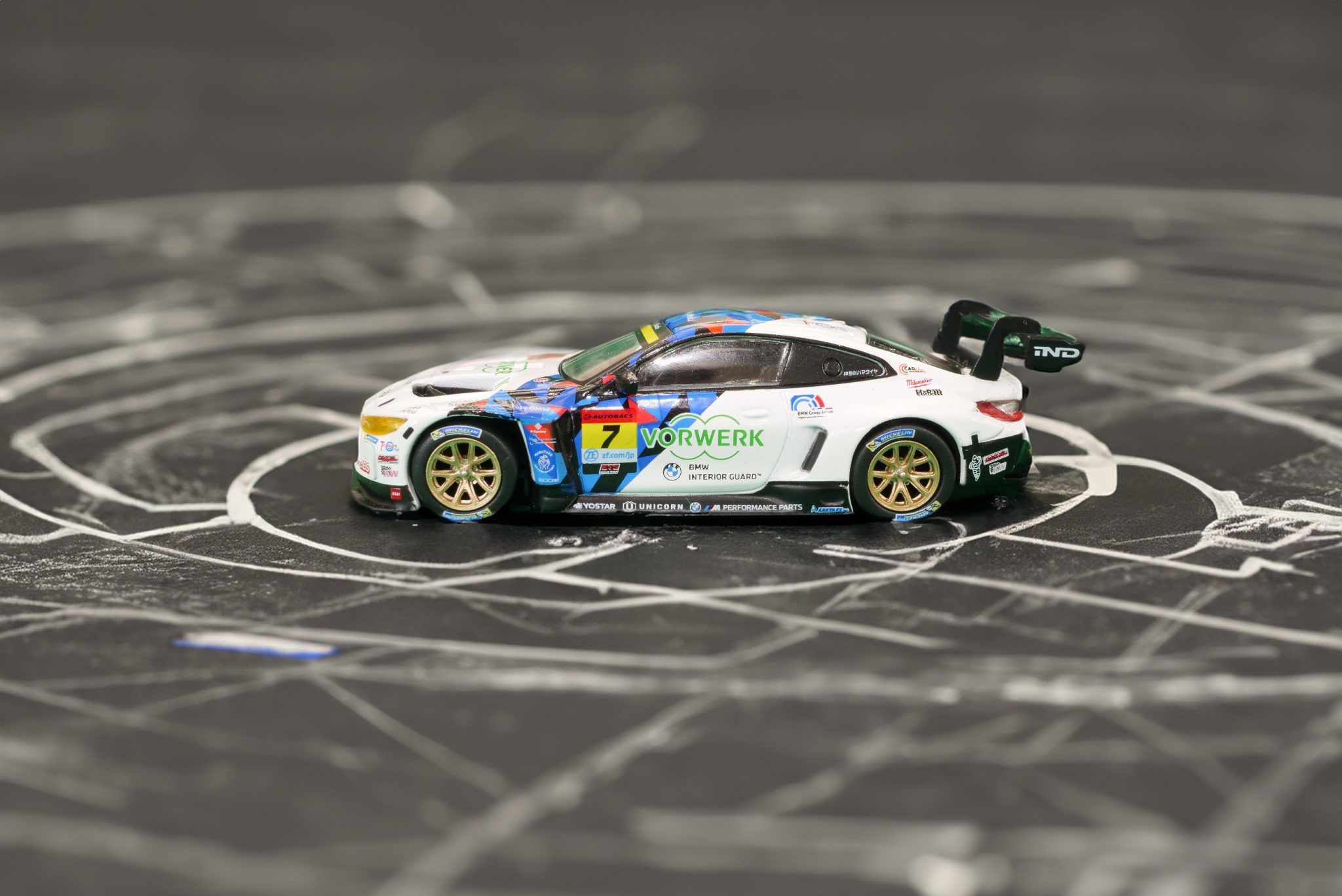 TSM MODEL 1/64スケールミニカー BMW M Team Studie Studie BMW M4 2023シーズンモデル ...