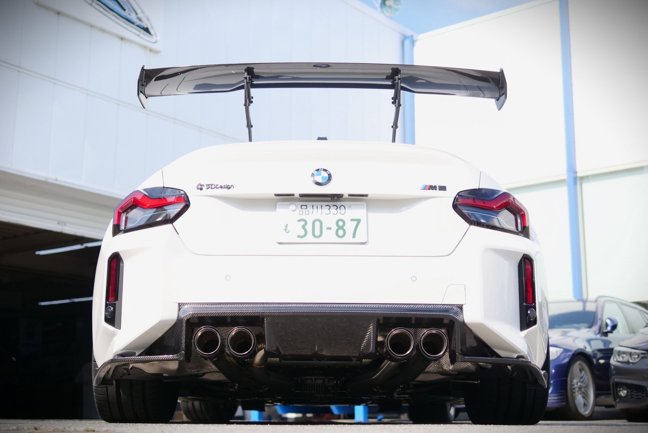 3DDesignデモカーのBMW G87M2が新作パーツをひっさげてご来店っ！ | Studie[スタディ]