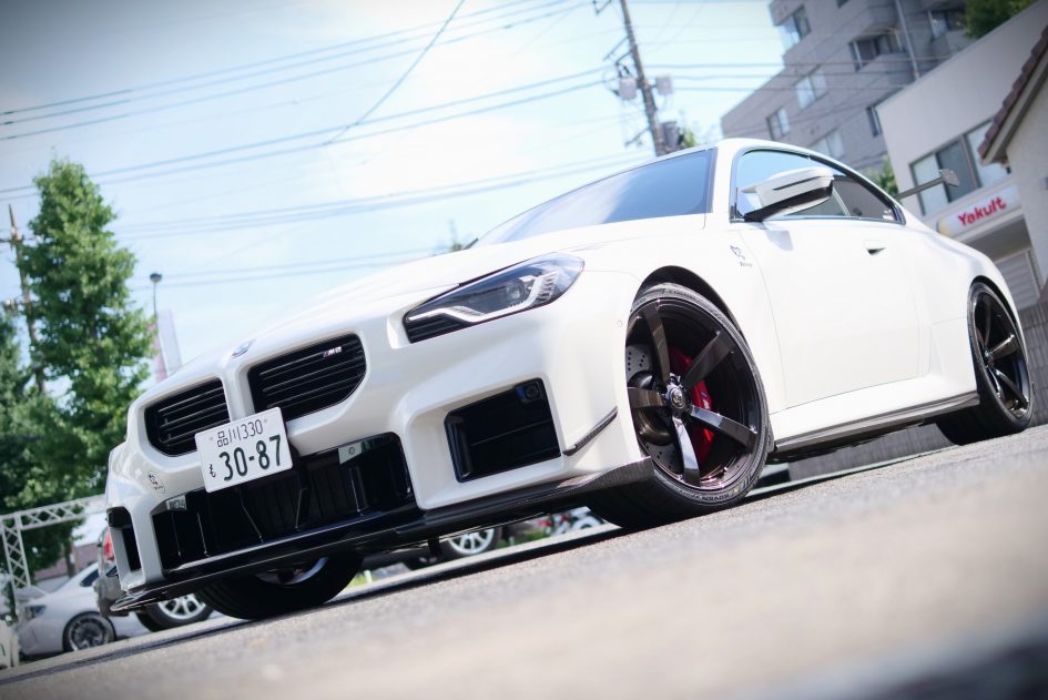3DDesignデモカーのBMW G87M2が新作パーツをひっさげてご来店っ！ | Studie[スタディ]