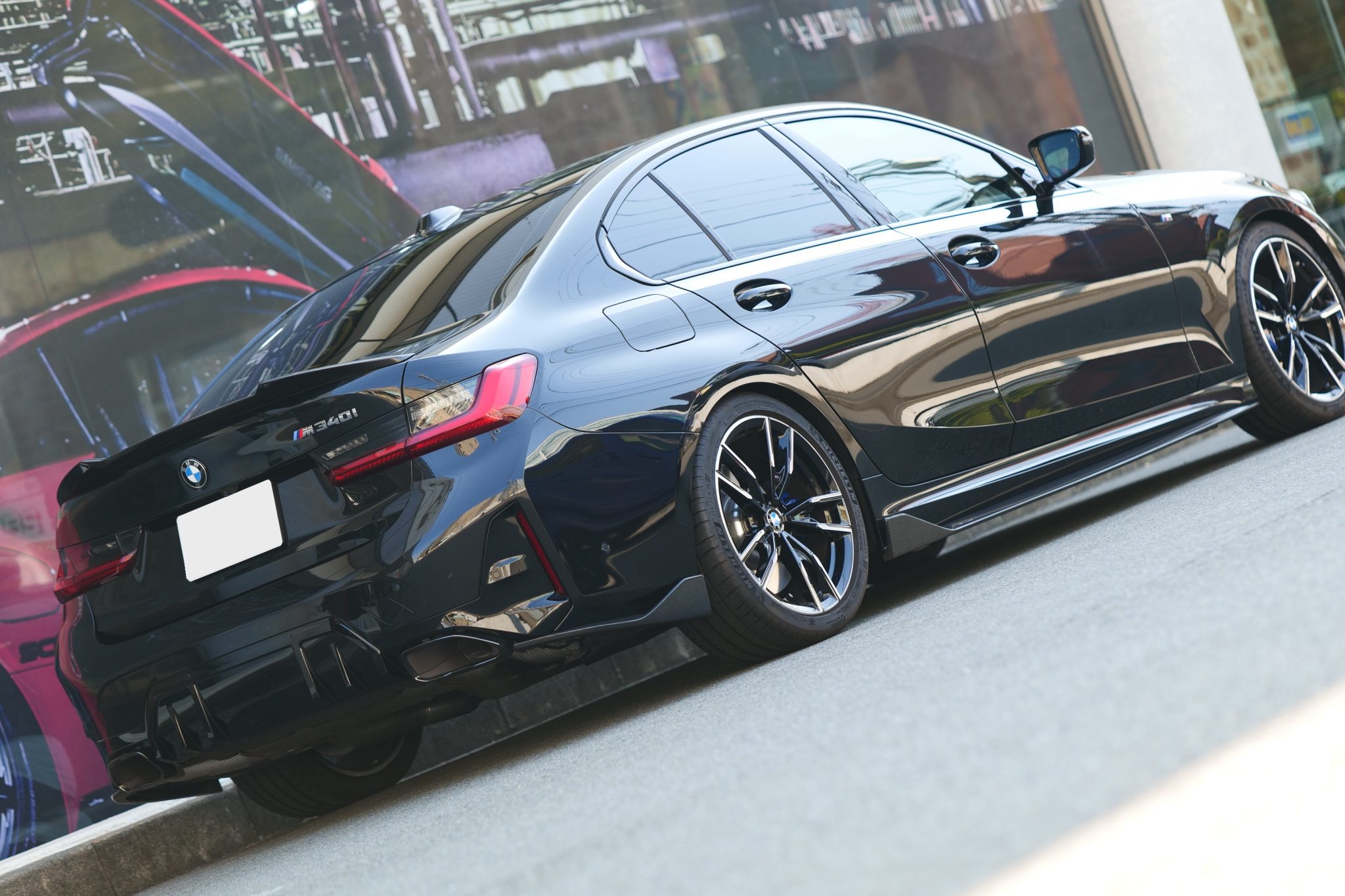 日本初装着！BMW最新主力機G20 3シリーズLCIモデルにadroエアロ！ | Studie[スタディ]