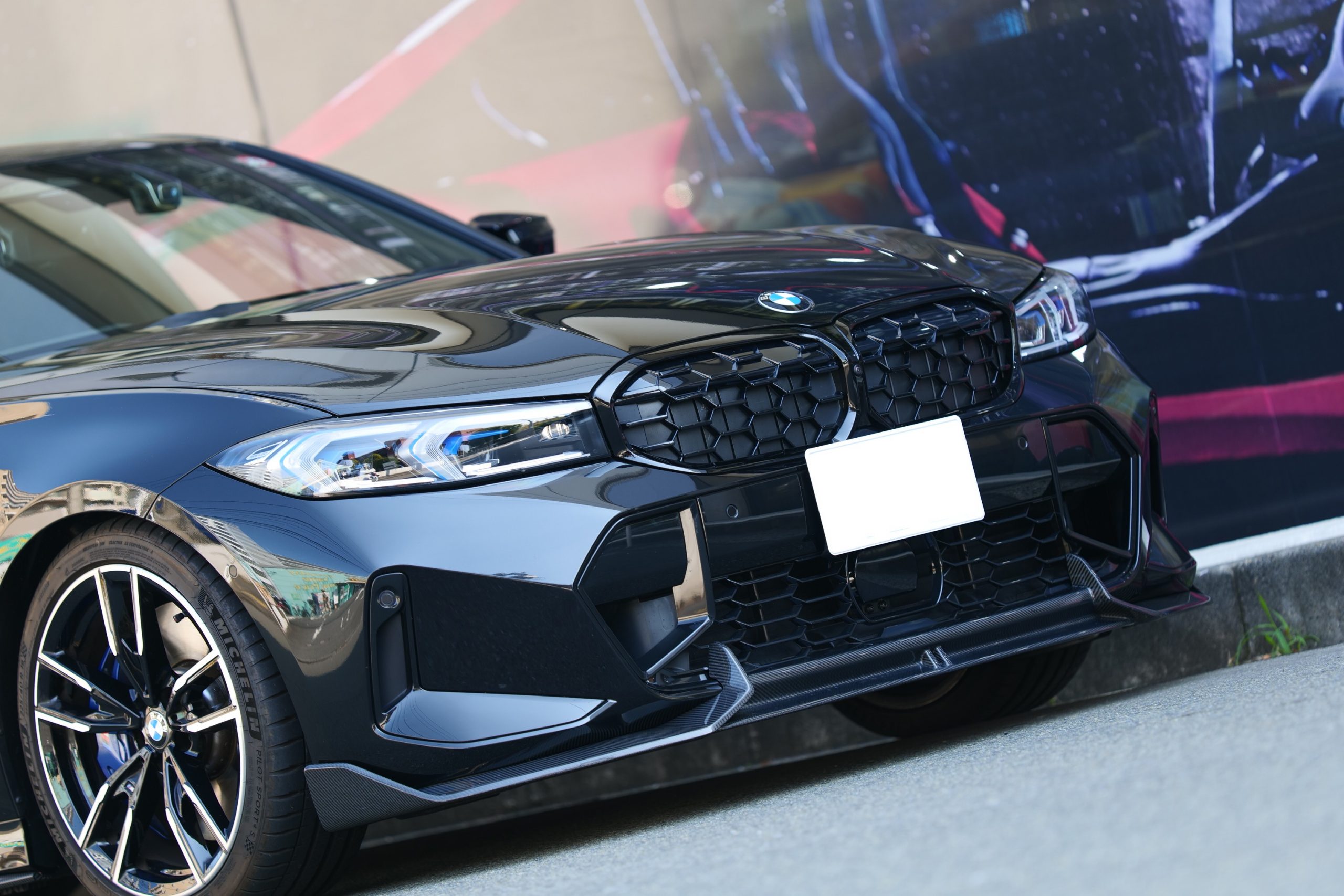 日本初装着！BMW最新主力機G20 3シリーズLCIモデルにadroエアロ！ | Studie[スタディ]