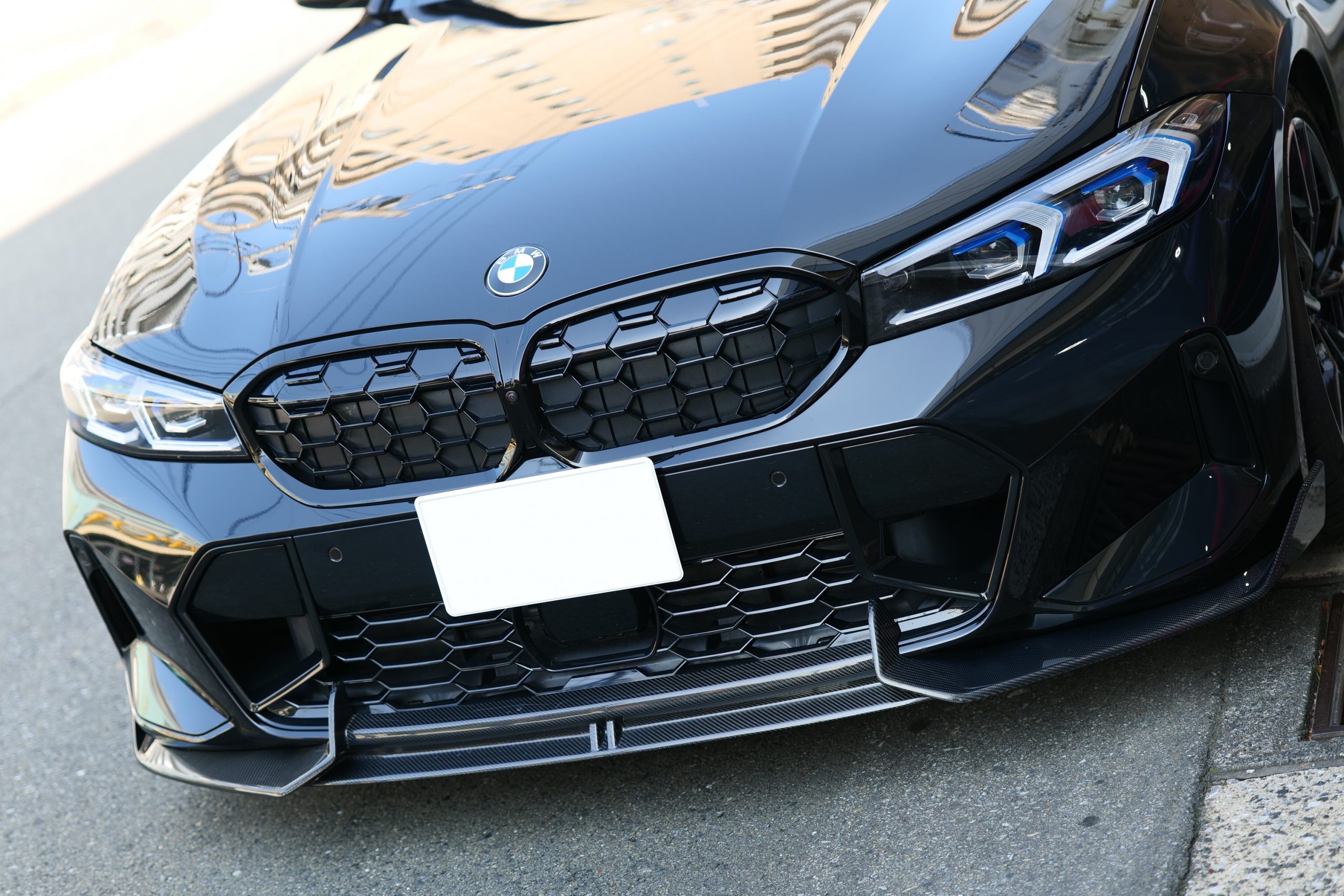 日本初装着！BMW最新主力機G20 3シリーズLCIモデルにadroエアロ！ | Studie[スタディ]