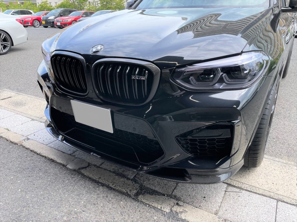 BMW F98 X4M Competitionへまだまだカーボンアイテムを投入です(^_^)/ | Studie[スタディ]