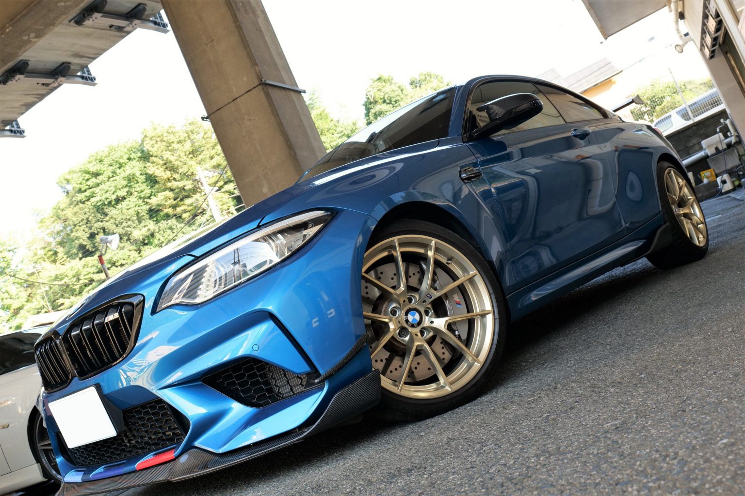 BMW純正M PerformanceフローズンゴールドホイールをF87 M2 Competition！ | Studie[スタディ]