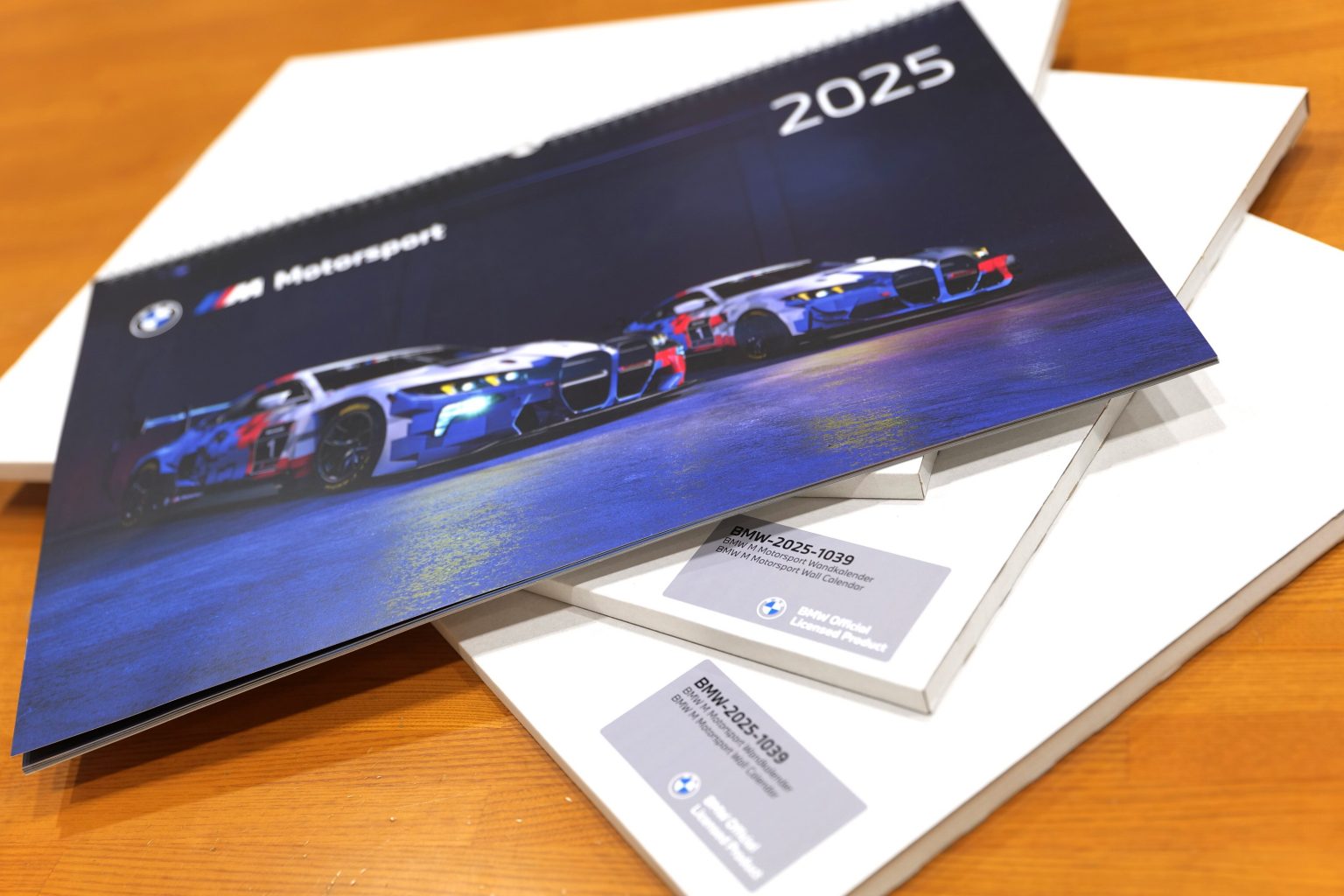 毎年恒例！数量限定！BMW Motorsportカレンダー入荷！！ | Studie[スタディ]