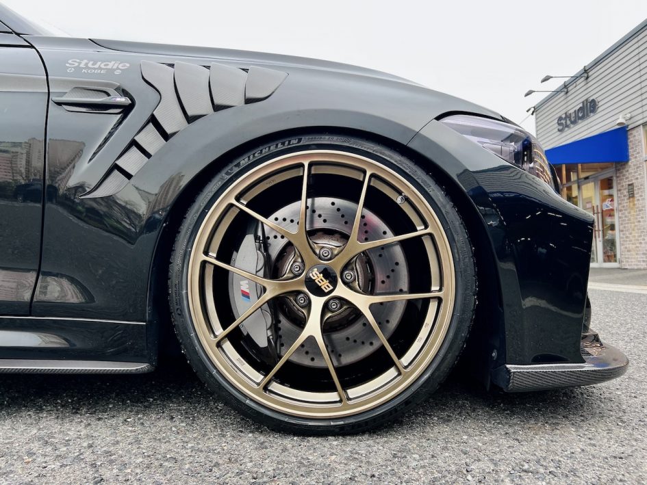 屈強なM2コンペティションッ！！！BBS RI-D前後異径サイズインストールしました(^^) | Studie[スタディ]
