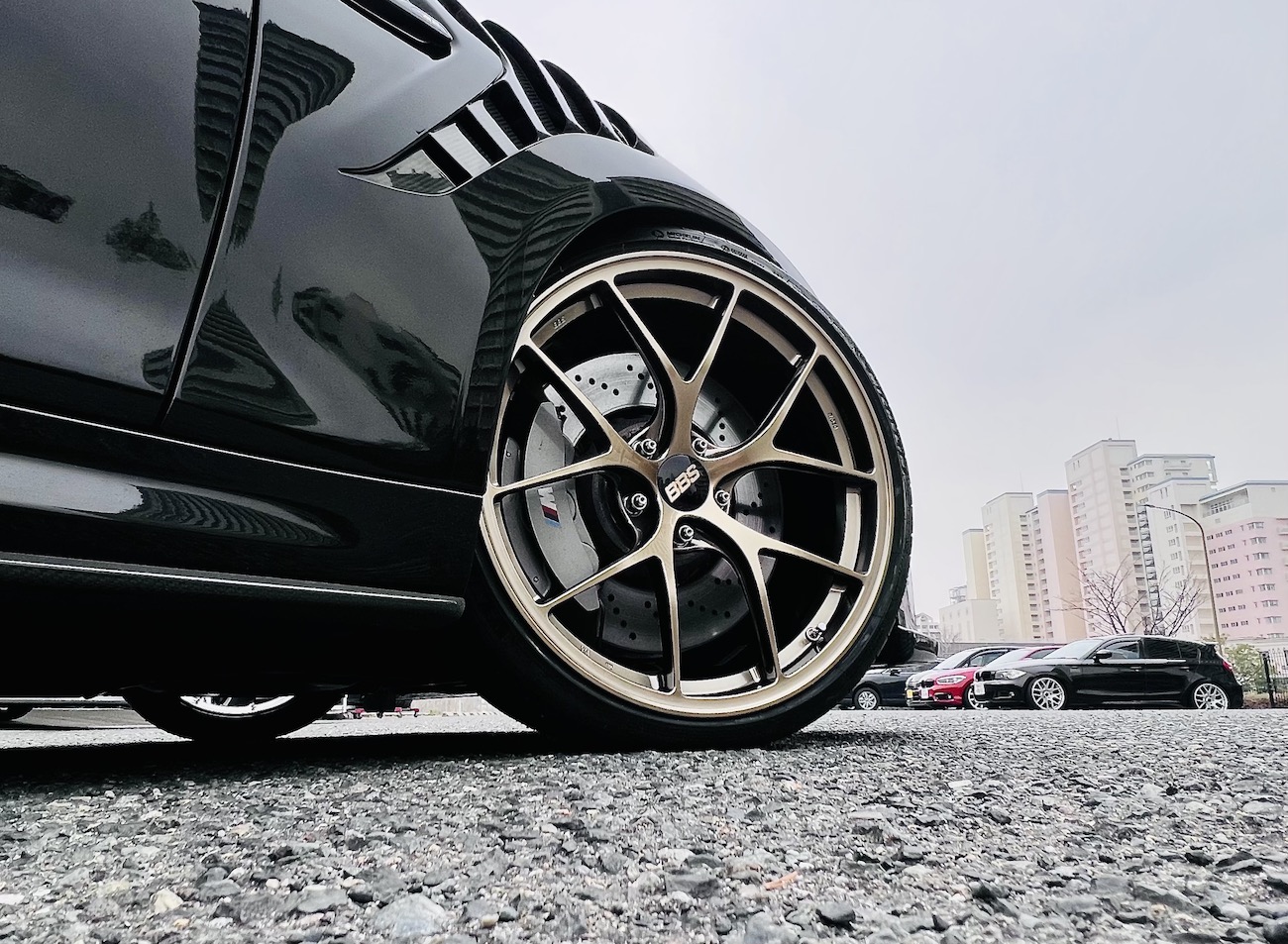 屈強なM2コンペティションッ！！！BBS RI-D前後異径サイズインストールしました(^^) | Studie[スタディ]