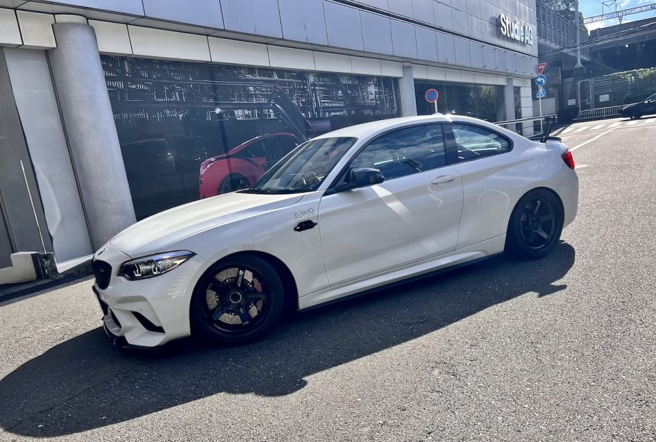 さぁ楽しもうF87M2！BMW Wheel ADVAN GT & ADVAN A050 | Studie[スタディ]
