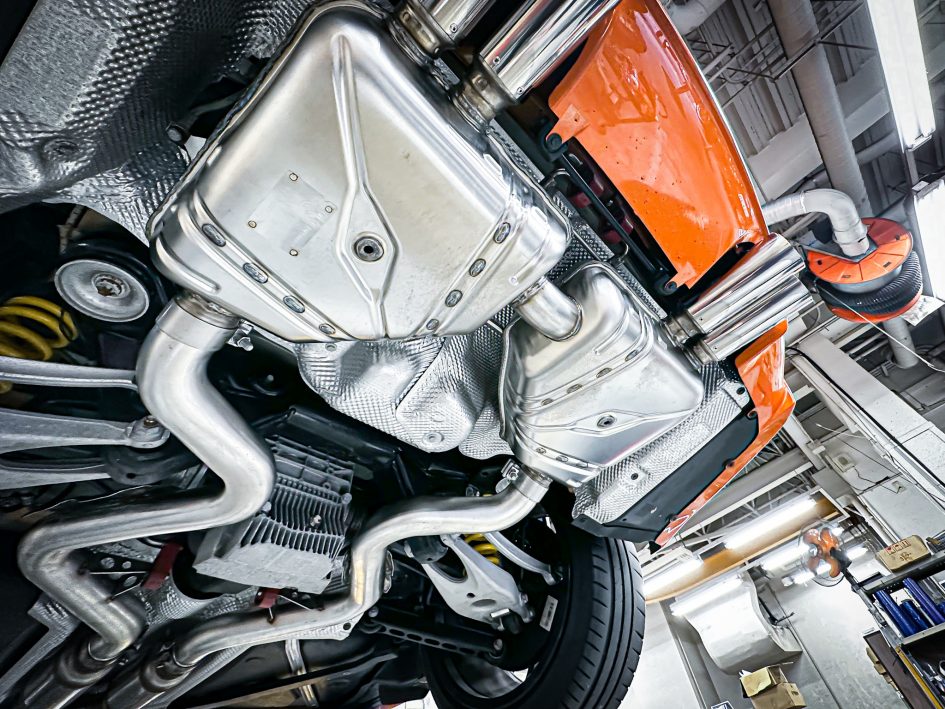 純正アフターパーツという選択肢。BMW E92 M3 CompetitionへMPPインコネルマフラーをインストールっ！ | Studie[スタディ]