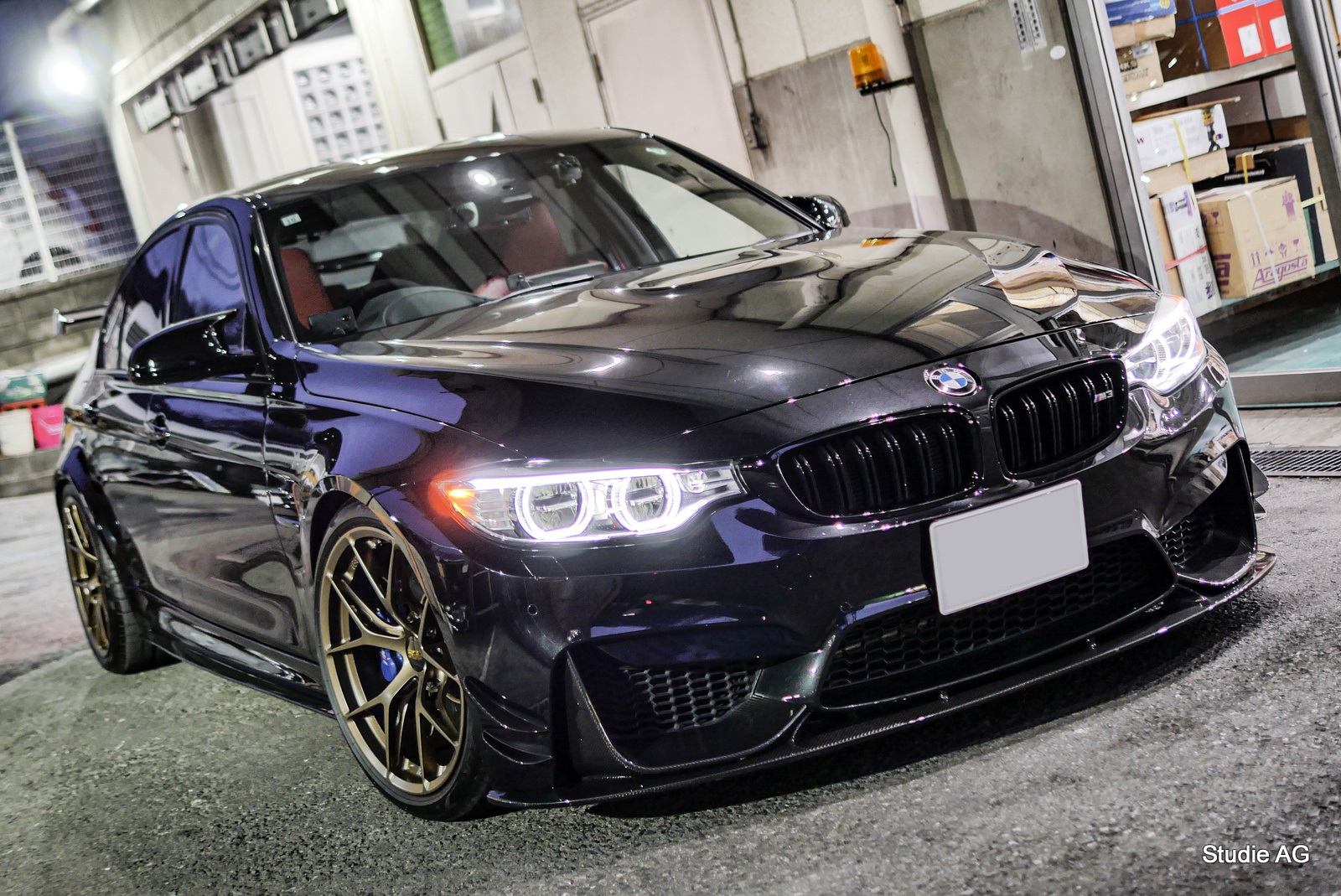 BMW F80 M3 + BBS FI-R 19in Matt Bronze | Studie[スタディ]
