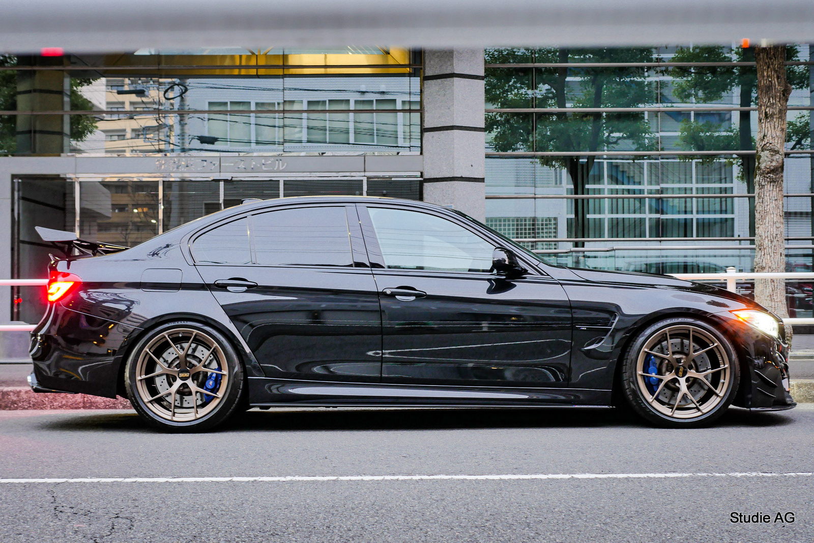 BMW F80 M3 + BBS FI-R 19in Matt Bronze | Studie[スタディ]