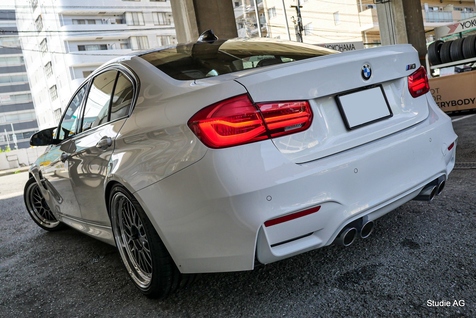 足元キメる！KW V3車高調＆BBS LMのゴールデンコンビをBMW F80 M3に(^_-) | Studie[スタディ]