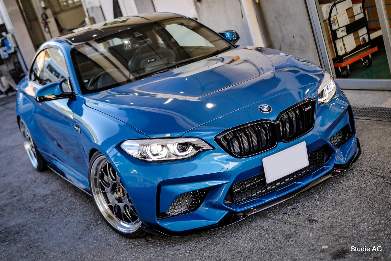 極み！BMW F87M2 Competitionのアノ部分をAlpha-NのCarbonに！！ | Studie[スタディ]