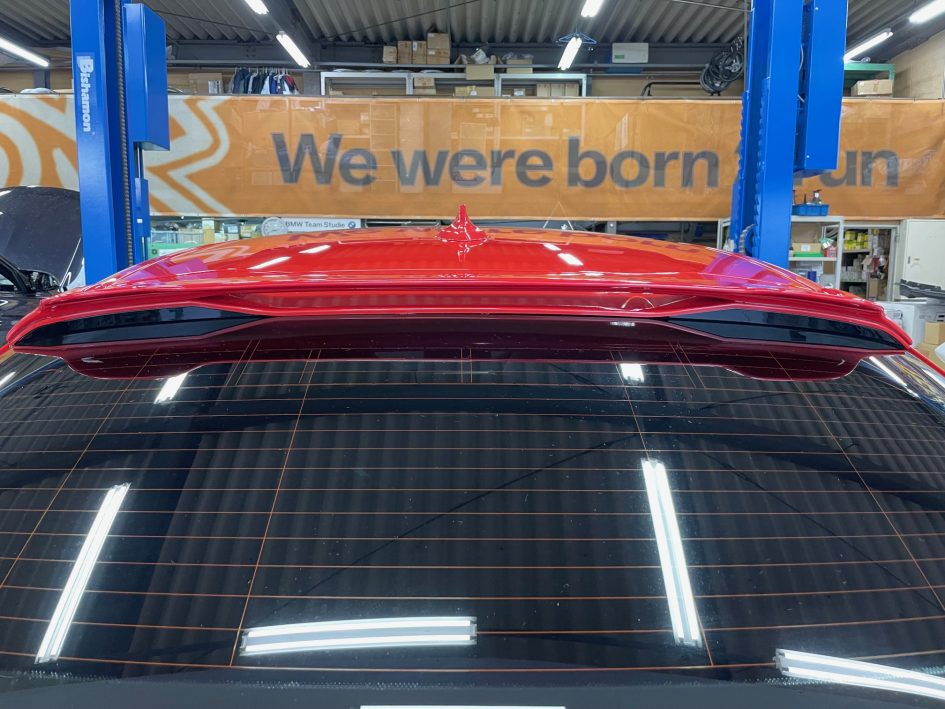 BMW F98 X4M CompetionへAC SCHNITZERエアロパーツ&MSS Urban Fully Adjustable Kit（^v^） | Studie[スタディ]