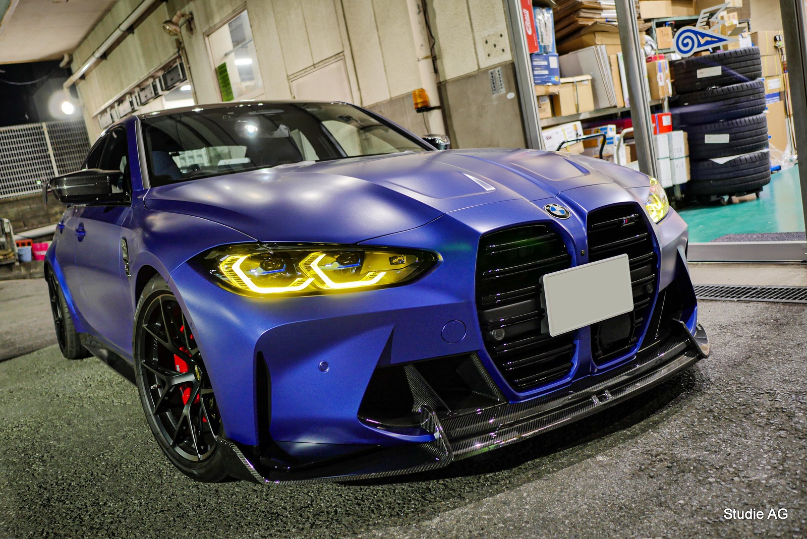 超イケイケ！BMW G80 M3 Competitionにadro Lip ＆ WING！ | Studie[スタディ]