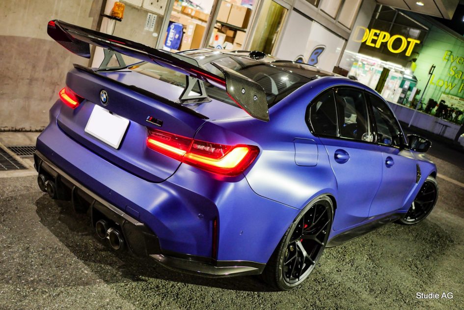 超イケイケ！BMW G80 M3 Competitionにadro Lip ＆ WING！ | Studie[スタディ]