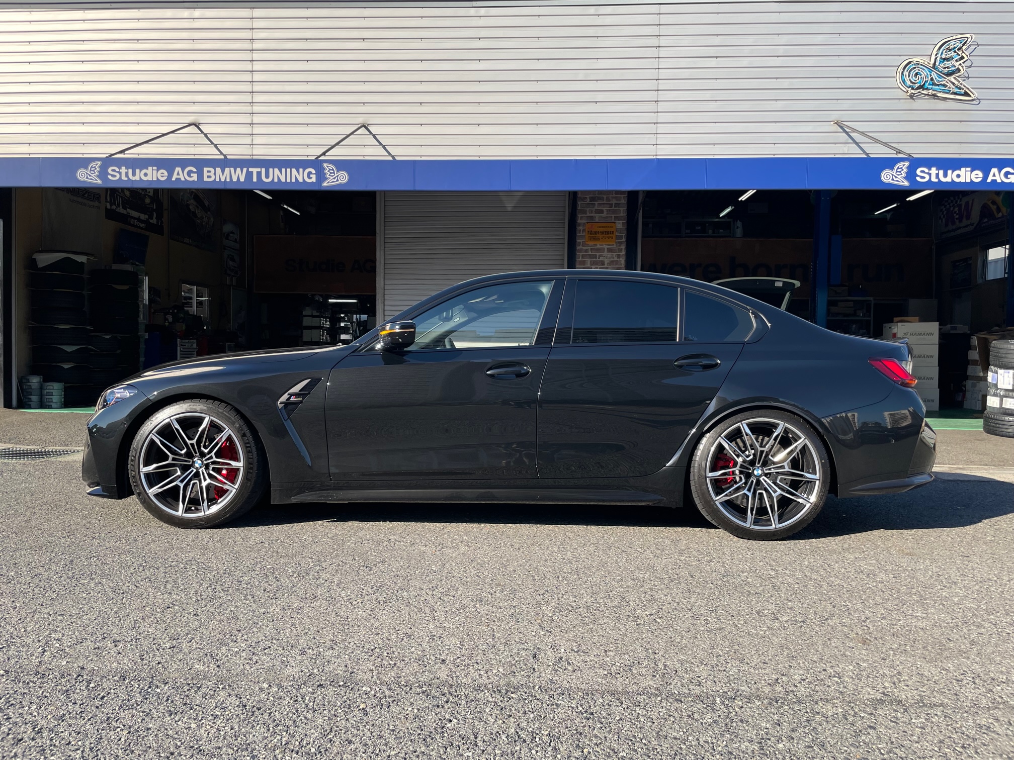 HOTなBMW!G80 M3Competition MxDriveへMSS Adjustable Kitを装着(^_^) | Studie[スタディ]