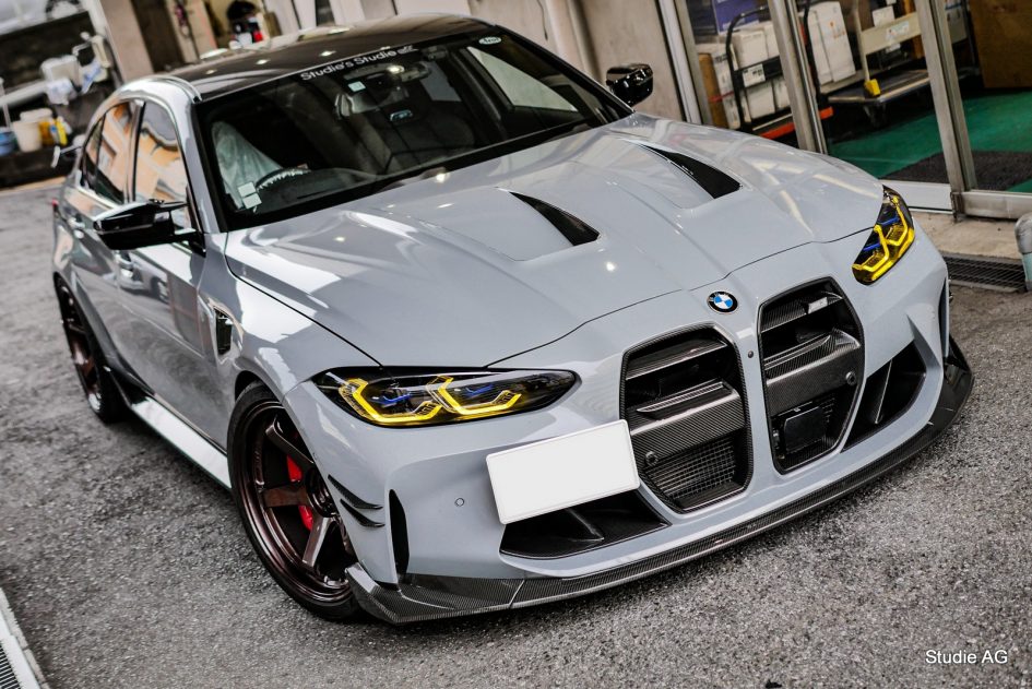 Alpha-N Performance Carbon Front Fender For BMW G80/81 M3！ | Studie[スタディ]