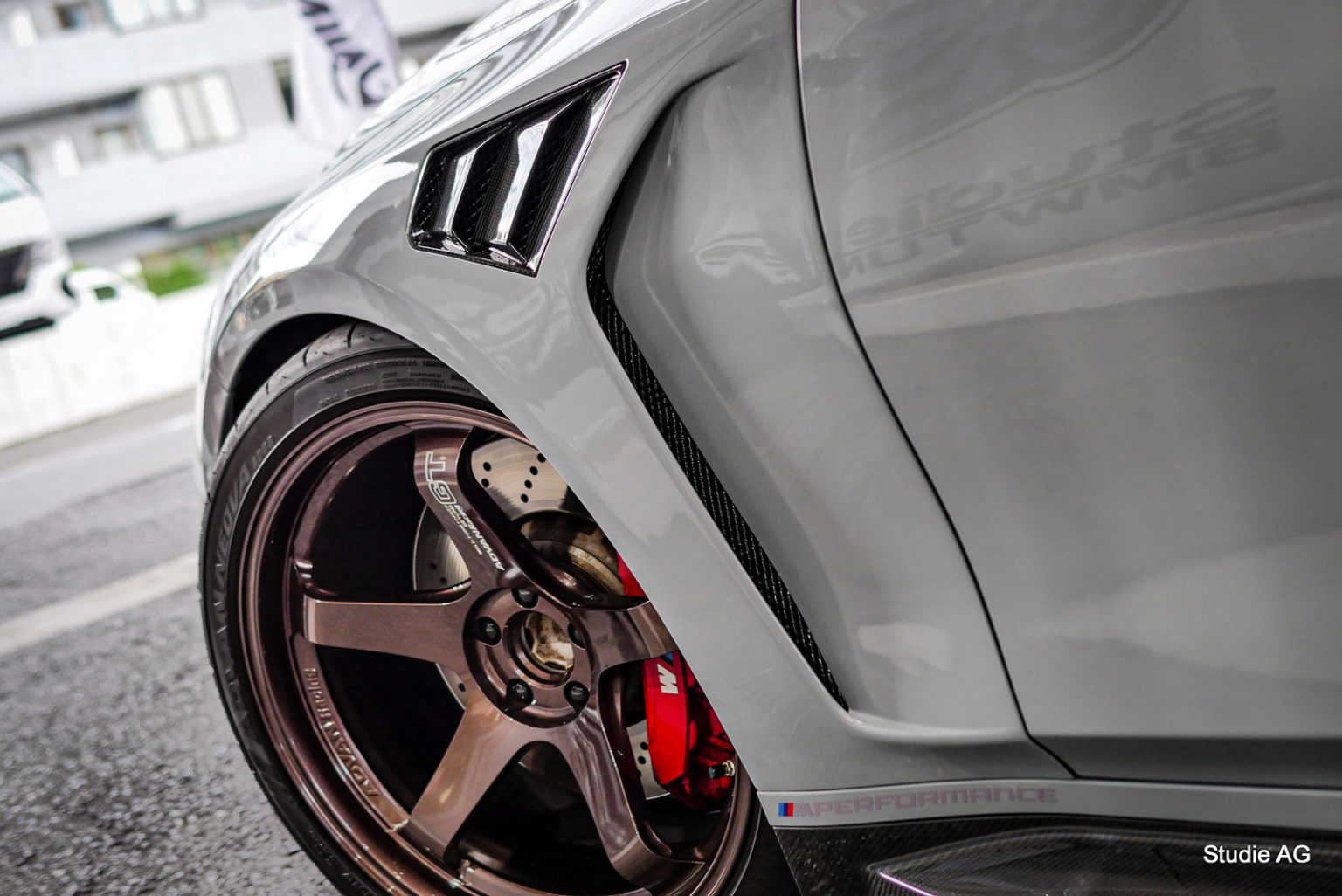 Alpha-N Performance Carbon Front Fender For BMW G80/81 M3！ | Studie[スタディ]