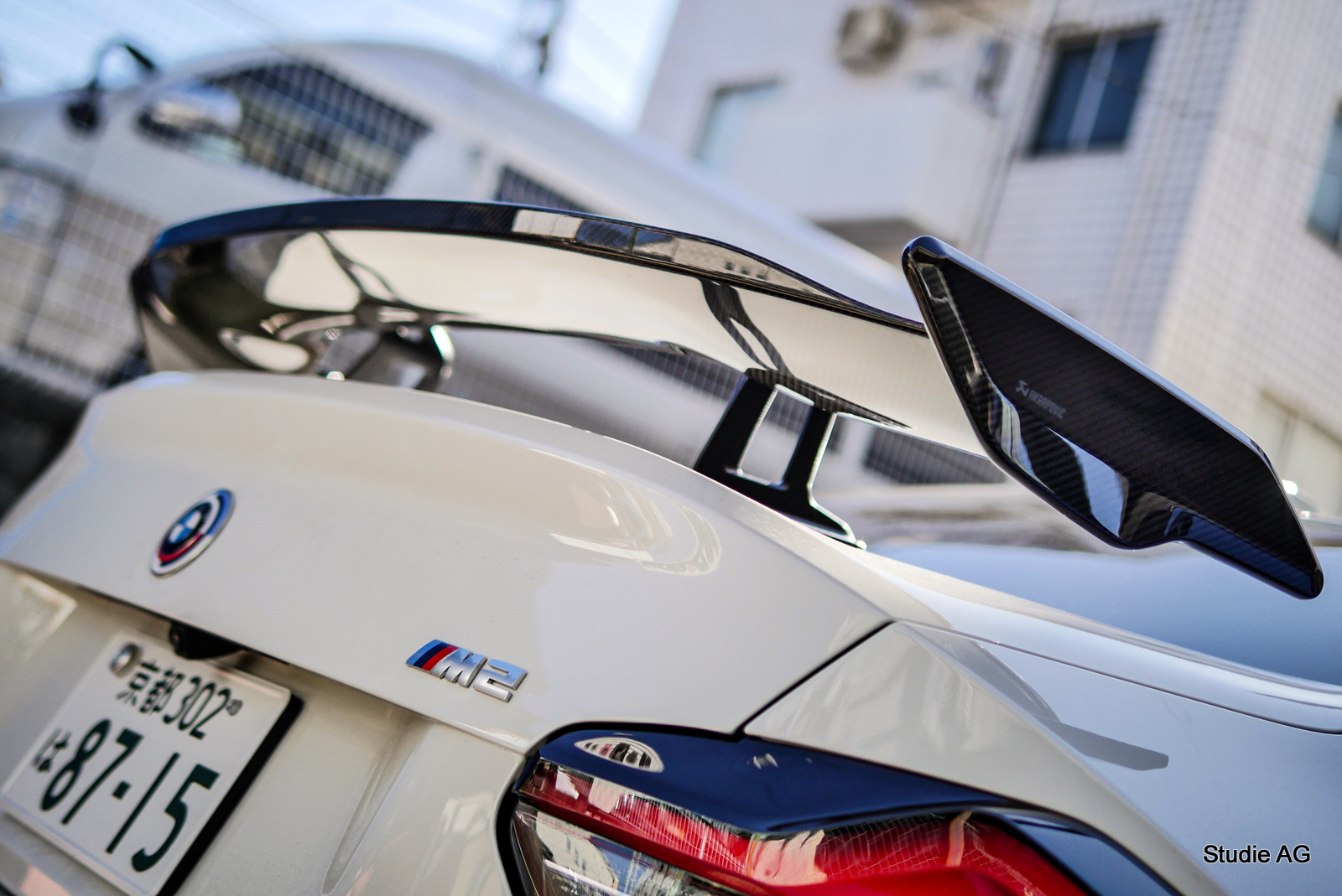AKRAPOVIC Carbon Rear Wing For BMW G80M3/G82M4/G87M2！ | Studie[スタディ]
