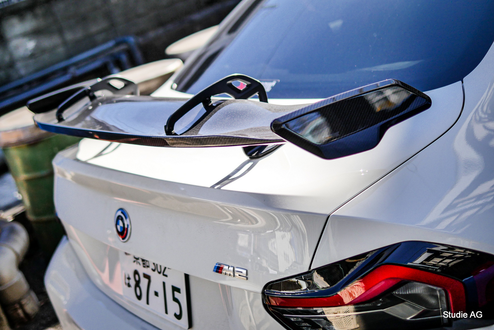 AKRAPOVIC Carbon Rear Wing For BMW G80M3/G82M4/G87M2！ | Studie[スタディ]